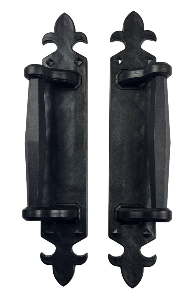 GDHD Magnetic ABS Plastic Fleur De Lis Decorative Garage Door Hardware – Garage Door Hardware ...